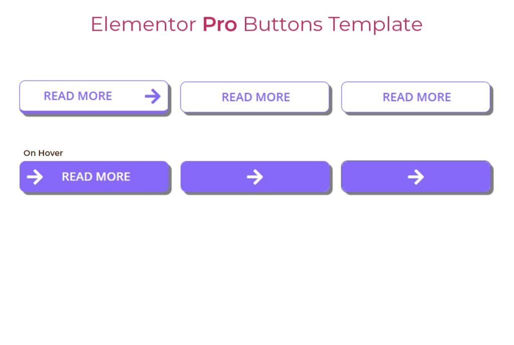 Elementor Buttons Free Template v1 - DMmotionarts