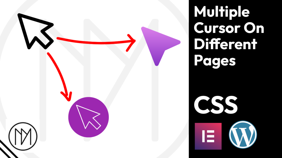 How to add different cursors to different pages? - DMmotionarts