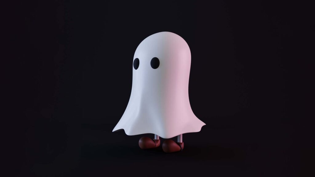 Cute Spooky Boo Ghost 3D Model And Stock Video Free Download - DMmotionarts