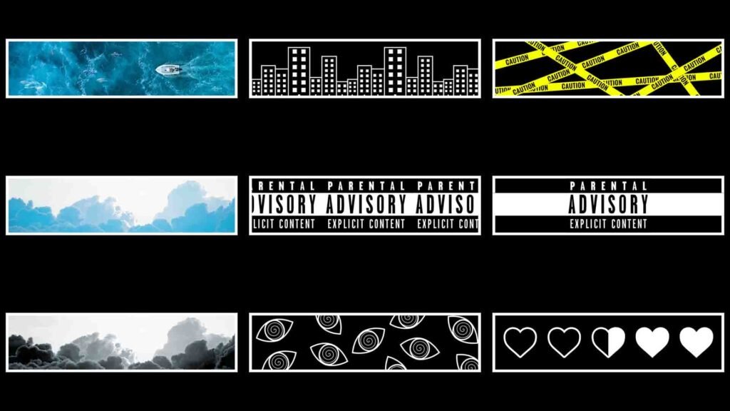 Rectangle Concept Design Elements Pack Free Download - DMmotionarts