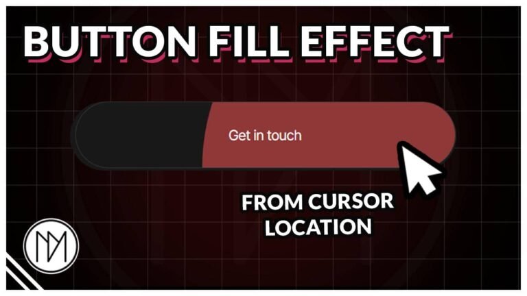 Button Fill At Cursor Location On Hover - Elementor and JS Tutorial ...